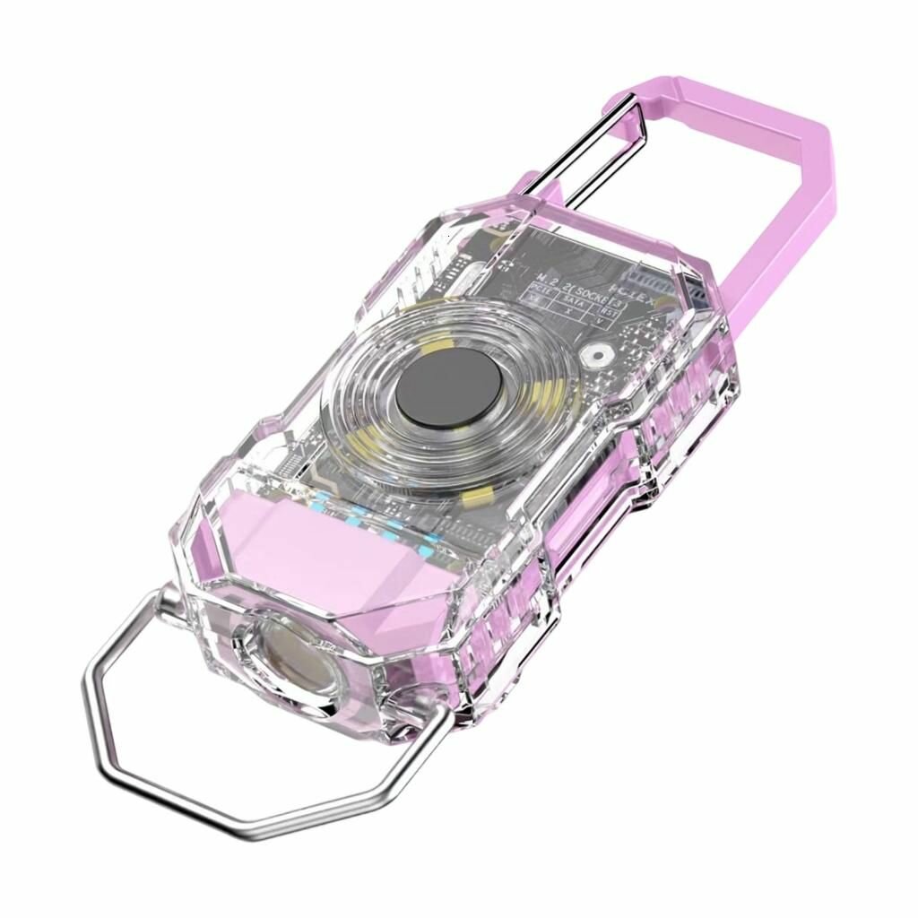 Многорежимные LED фонарики, практичный фонарик для кемпинга и повседневного использования, Фиолетовый