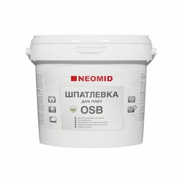 Шпатлевка для плит OSB Neomid 1,3 кг