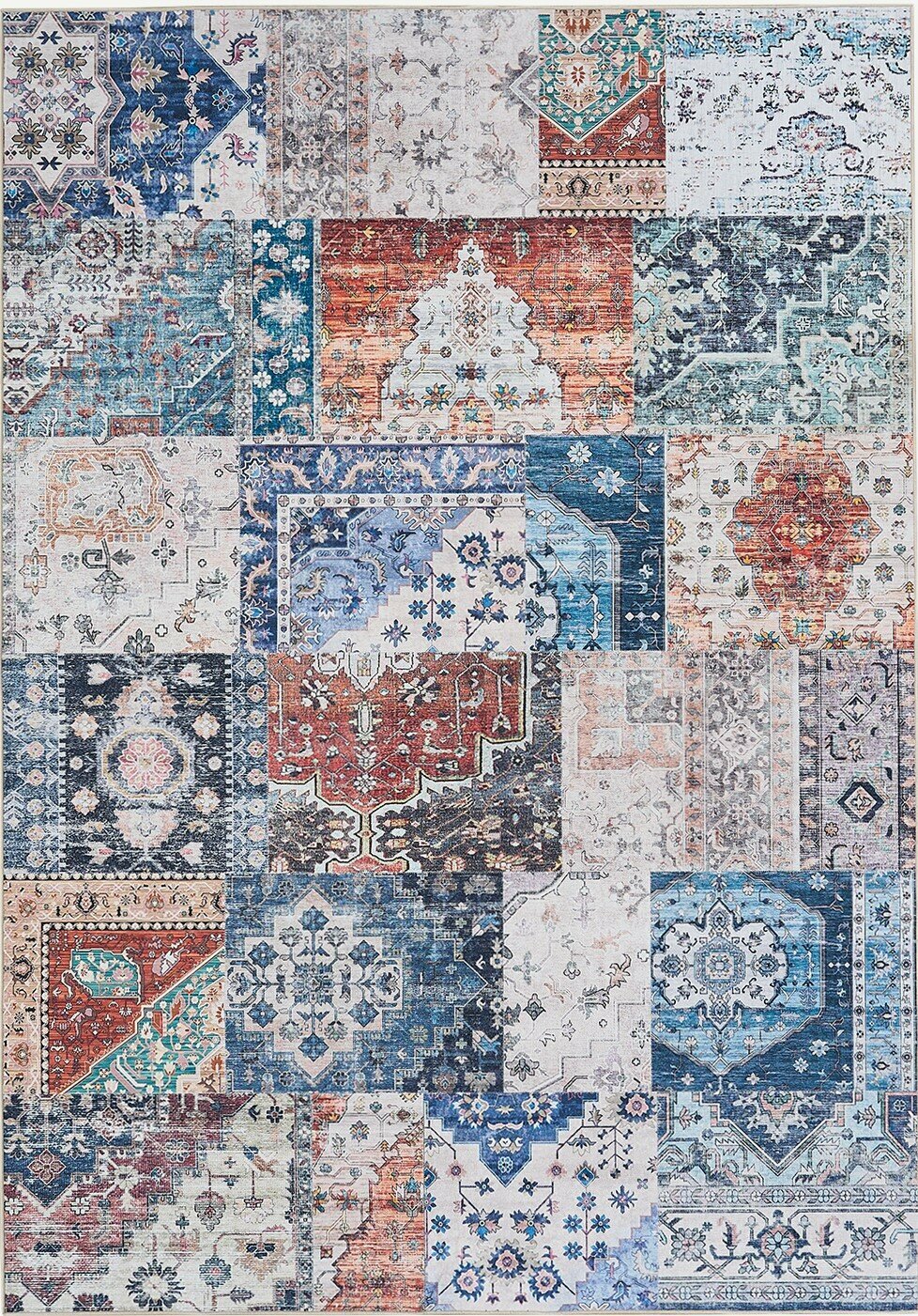 Ковер принтованный на шенилле "Persian 611-9 200 x 300 см", разноцветный