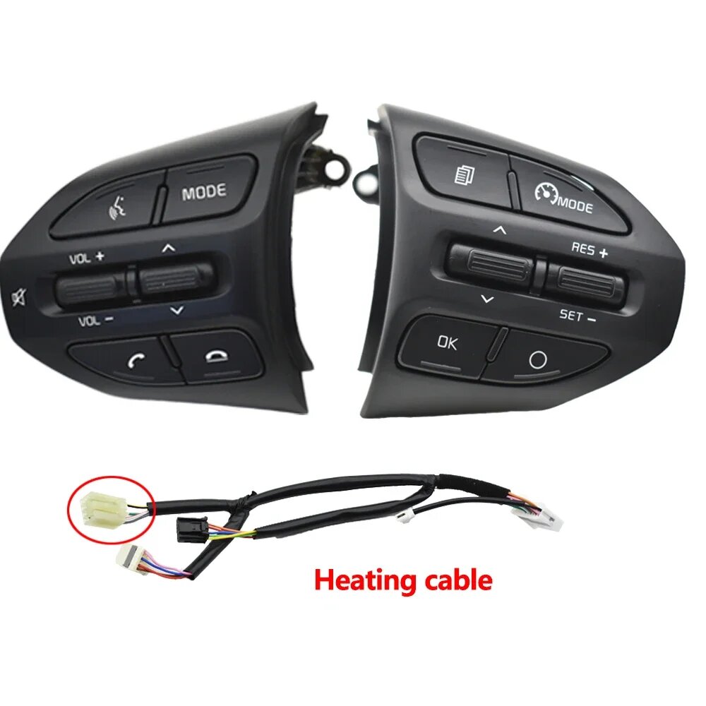 Супер Кнопка рулевого колеса для KIA K2 RIO 2017 2018 2019 2020 RIO 4 X LINE кнопки Bluetooth телефон круиз контроль громкость