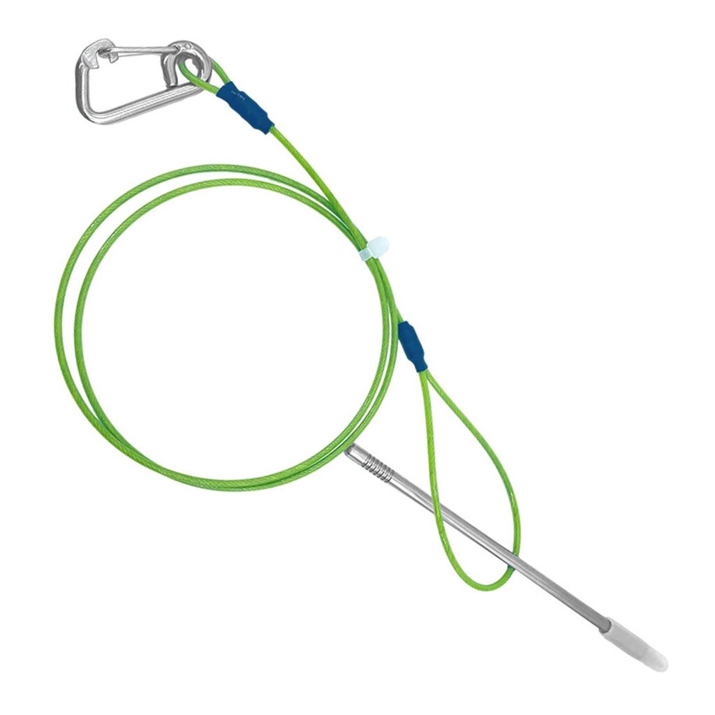 Рыбья пряжка Luya lock из нержавеющей стали с пряжкой для живой рыбы-тип карабина-1,5 М