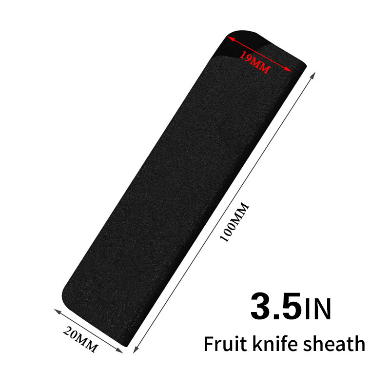 1 кусок Чехол для ножа, изготовлен из АБС-пластика и бархата