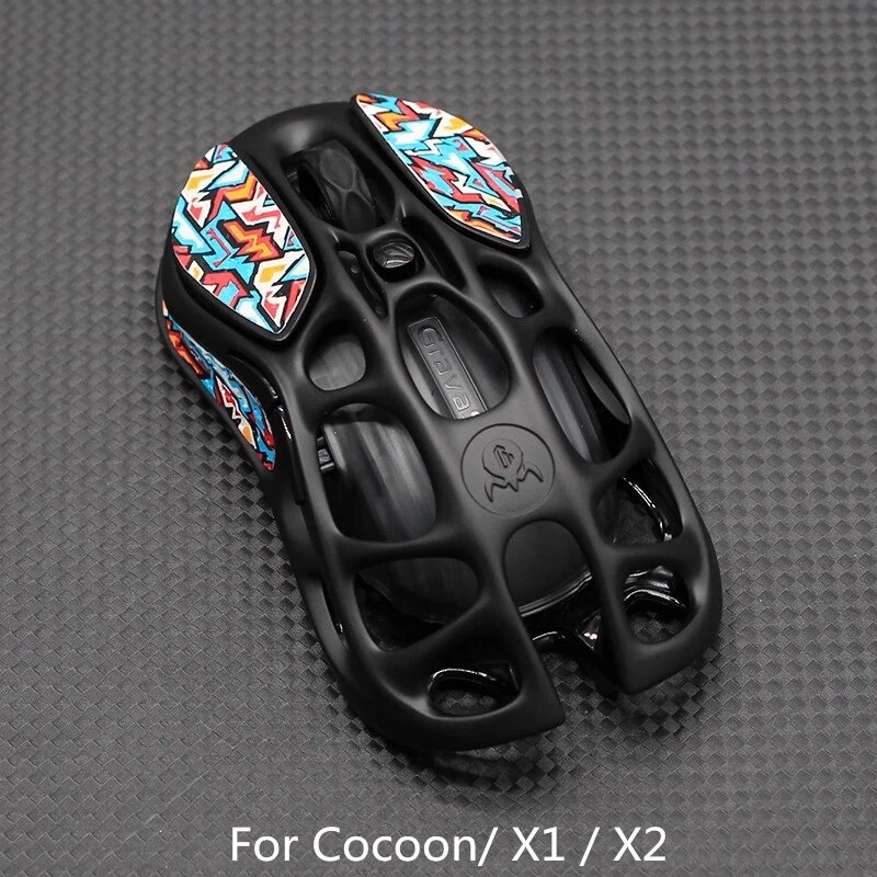 Наклейки GravaStar для мыши Cocoon M1 M2, цветные