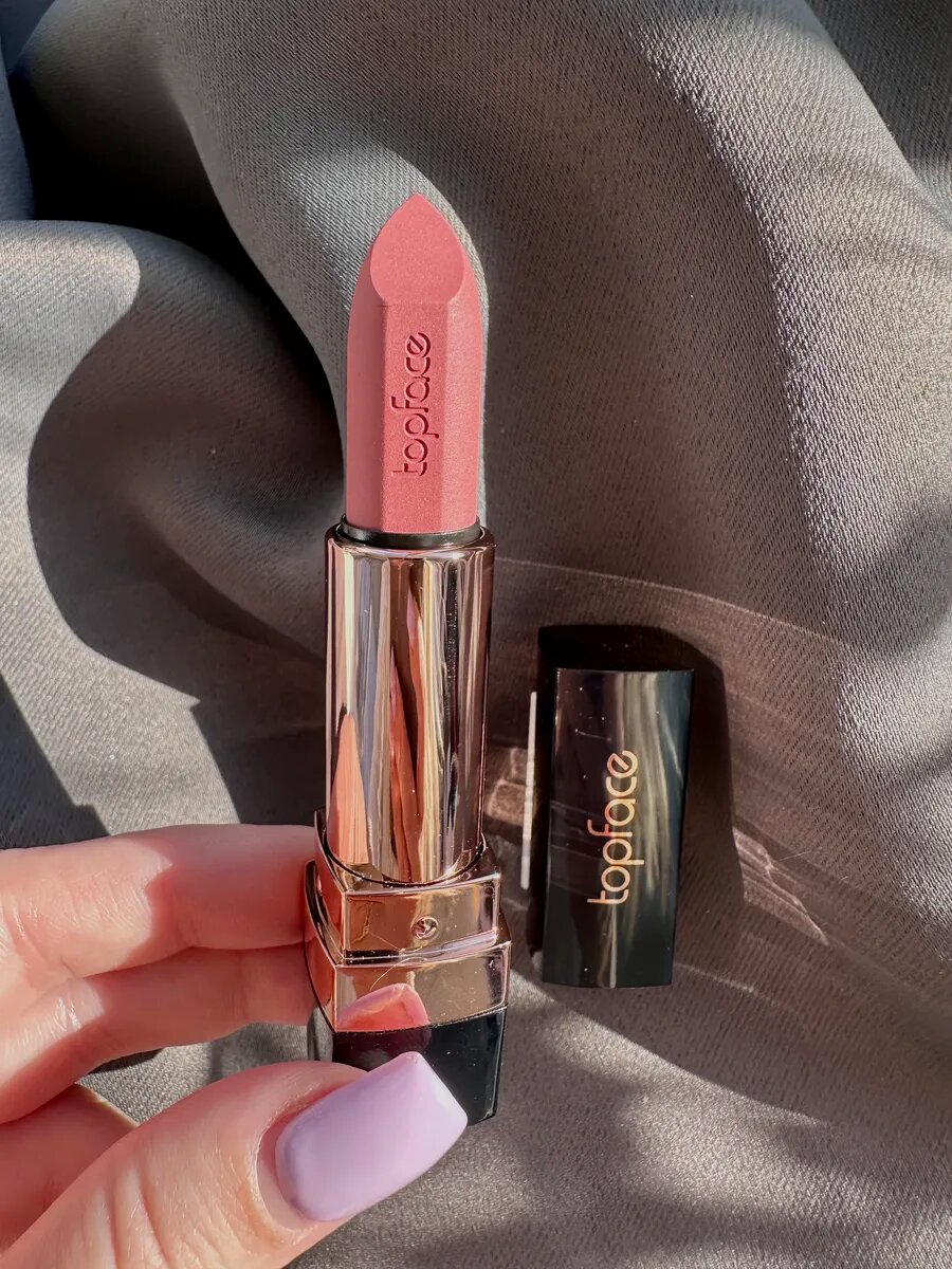 Topface Помада матовая для губ Instyle Matte Lipstick PT155, тон 009 warm vanilla