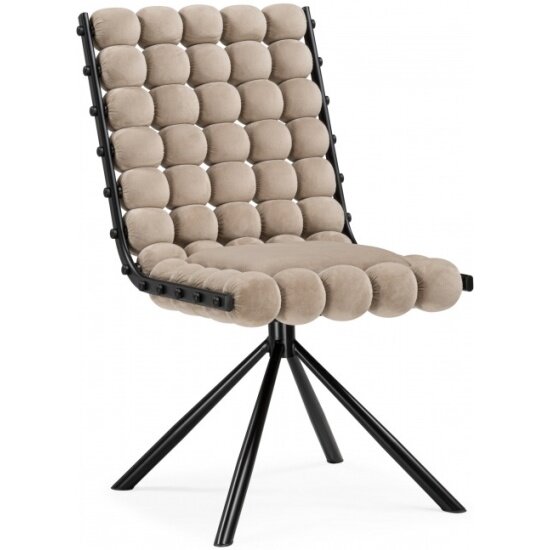 Стул обеденный Woodville Ball 1 бежевый / черный