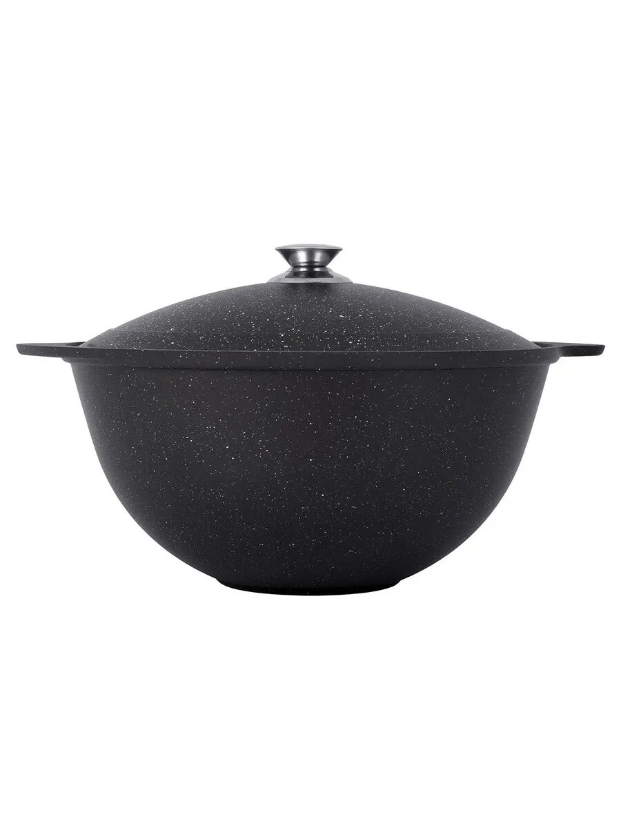 Казан Kukmara Мрамор алюминиевый, с антипригарным покрытием, 7 л