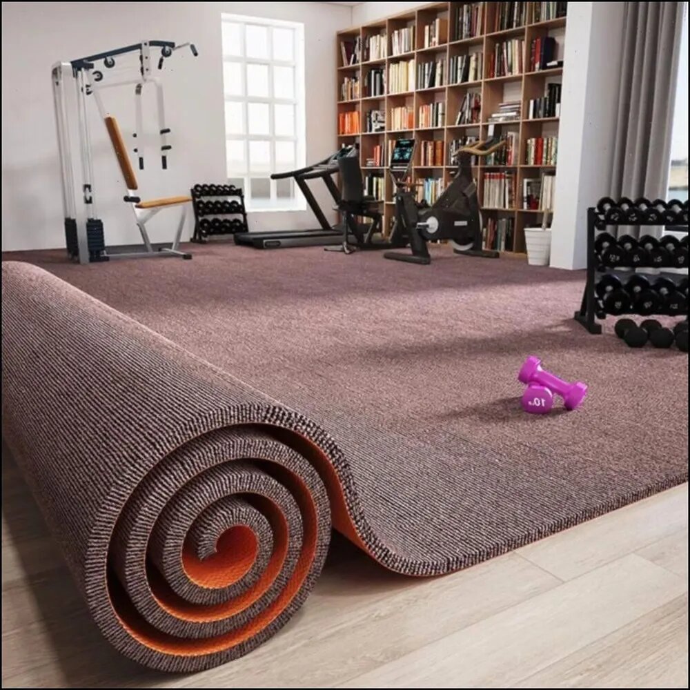 Звукоизоляционный мат для пола, TPE/6мм/серый/однополосный, для квартиры, дома и офиса