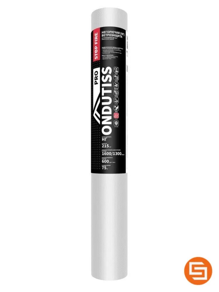 ONDUTISS PRO Stop Fire негорючая ветрозащита 75м2, 1шт