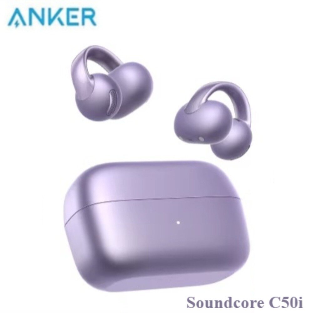 Anker Soundcore C50i Наушники с открытыми ушами, вкладыши-клипсы Hi-Res IP55 Bluetooth 6.0