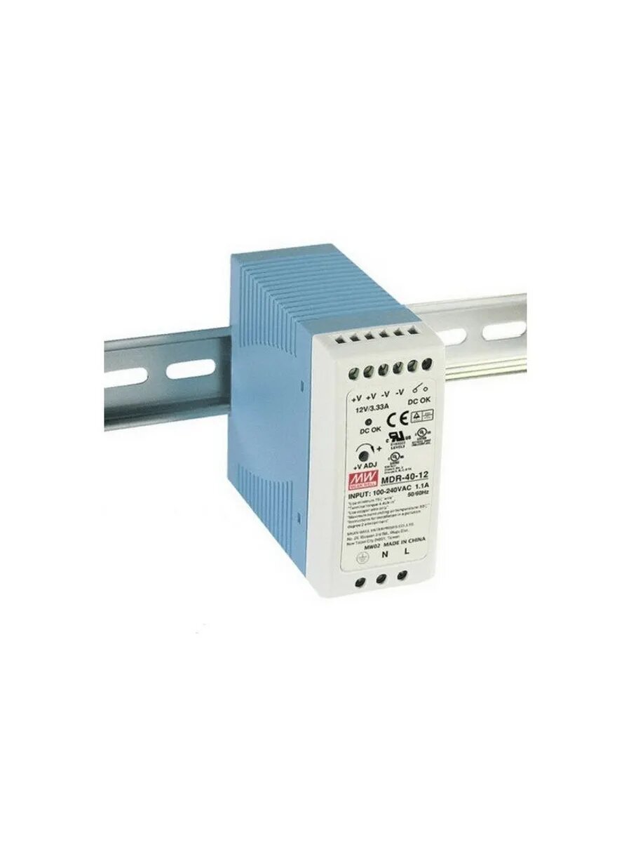 Источник питания AC/DC Mean Well MDR-40-12