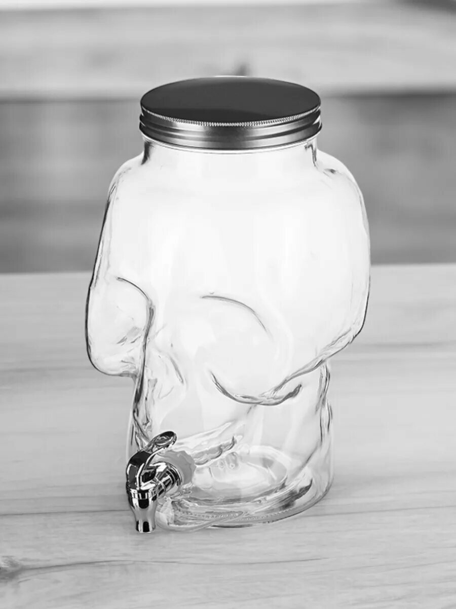 Диспенсер для напитков с краном Probar, стеклянная, 8 л