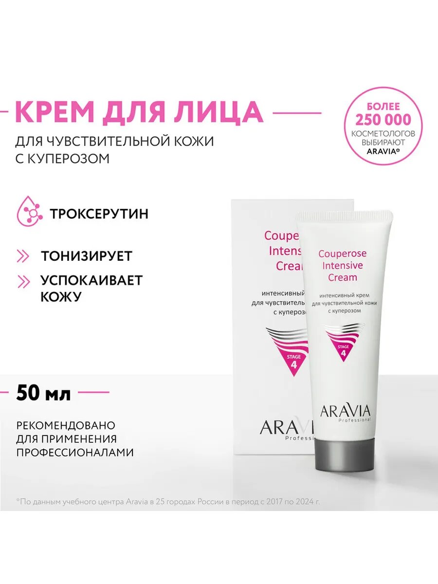 Крем для лица ARAVIA Professional Couperose Intensive Cream