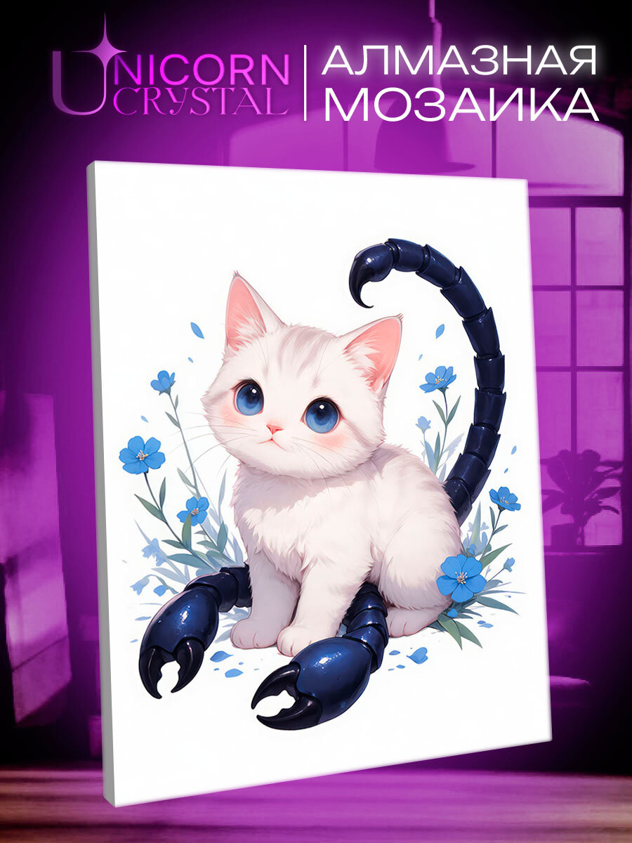 Алмазная мозаика Скорпион