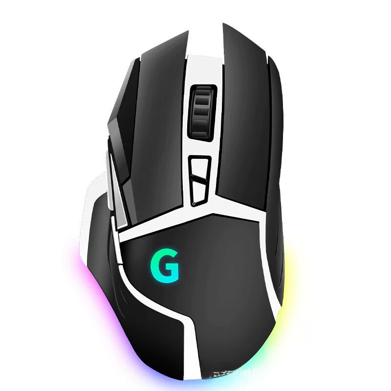 Logitech G502PRO беспроводная игровая мышь с датчиком 3325, частотой опроса 1000 Гц, 10000 ДПИ, черно-белая