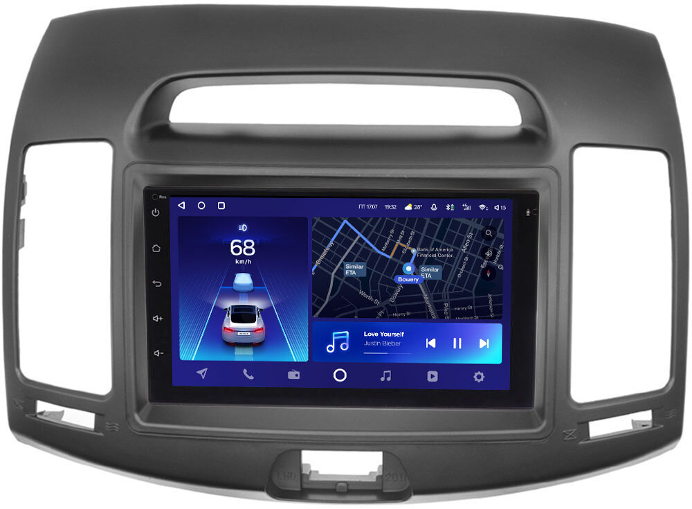 Штатная магнитола Hyundai Elantra 4 (HD) 2006-2011 (серая) Teyes CC2 PLUS 4/64 7" RP-11-065-235 Android 10 (4G-SIM, DSP)