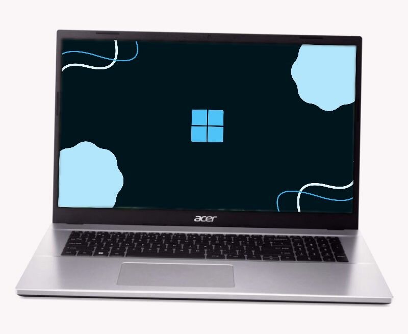 Ноутбук Acer Intel Core i3 4,4ГГц 6 ядер. 17,3' 1920x1080 Intel HD Graphics Windows 11 Pro Русская раскладка