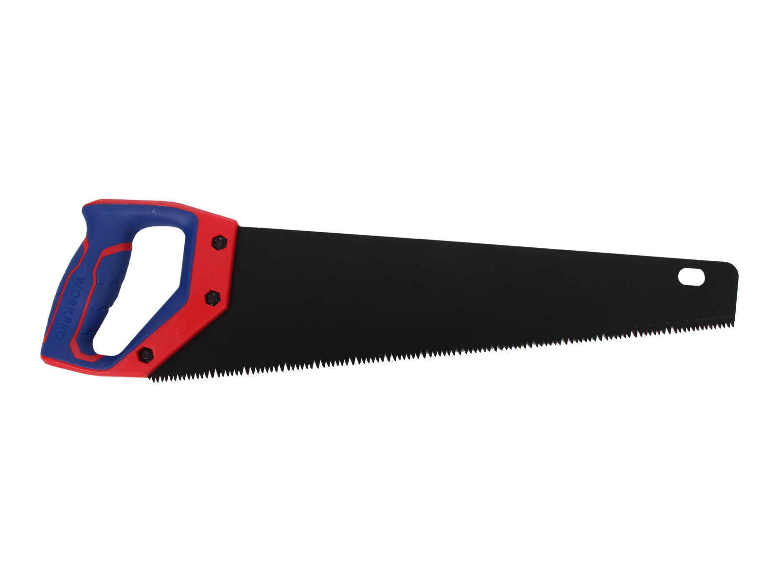 Ножовка по дереву WORKPRO 400 мм c тефлоновым покрытием SK5