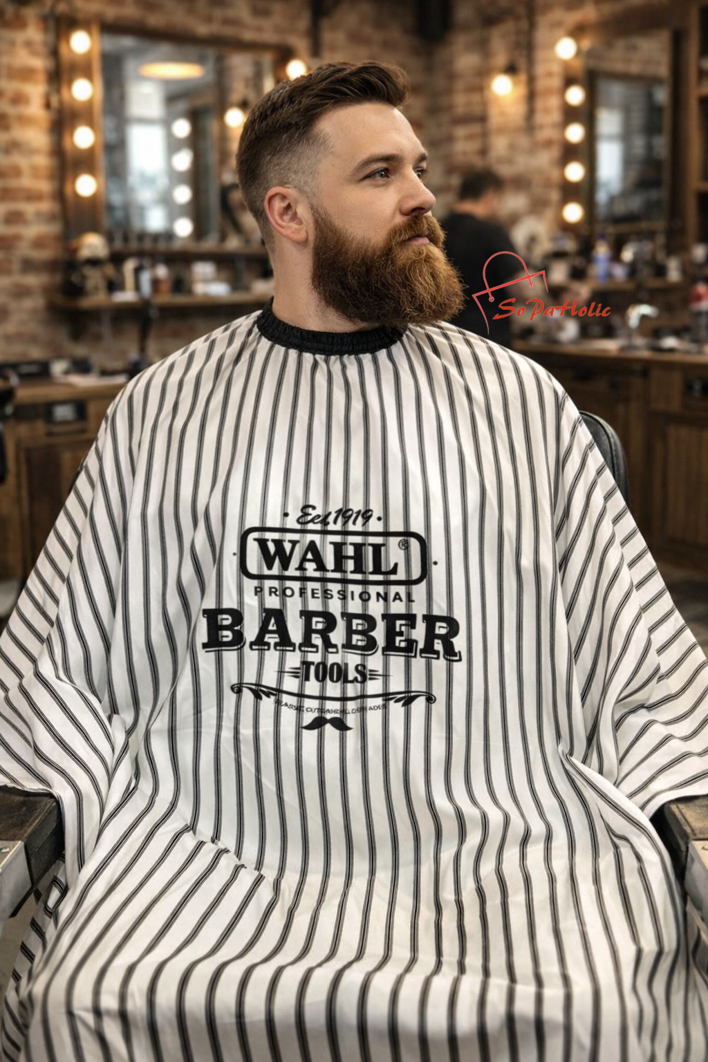 Пеньюар парикмахерский WAHL Professional BARBER