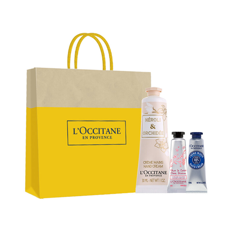 Крем для рук унисекс LOCCITANE Grasse Нероли и Орхидея ароматный увлажняющий, 30мл/75мл