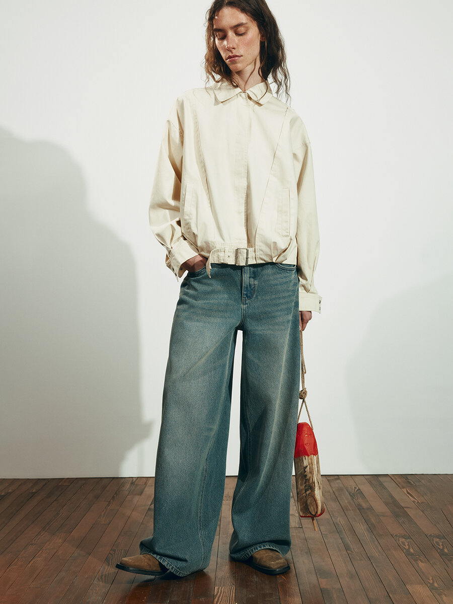 Джинсы багги mixmatch 