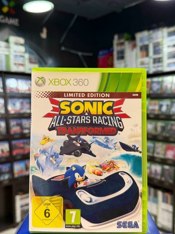 Игра Sonic & All-Stars Racing Transformed Limited Edition (Xbox 360) (Box)