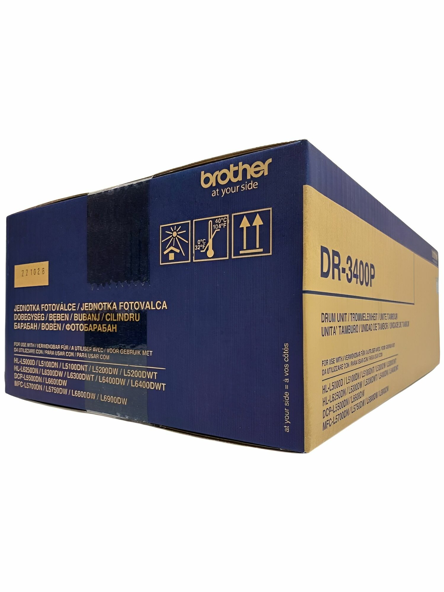 Brother фотобарабан DR-3400P, черный