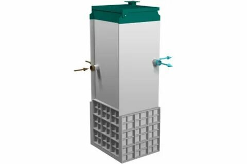 Станция биоочистки Юнилос-Астра-10 Лонг, самотечная, для 10 чел, глубина до 2 м