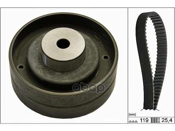 Рем. к-кт ГРМ! Audi 100, Volvo 740/940, VW LT 2.0D-2.4TD 78-96 Ina арт. 530015210