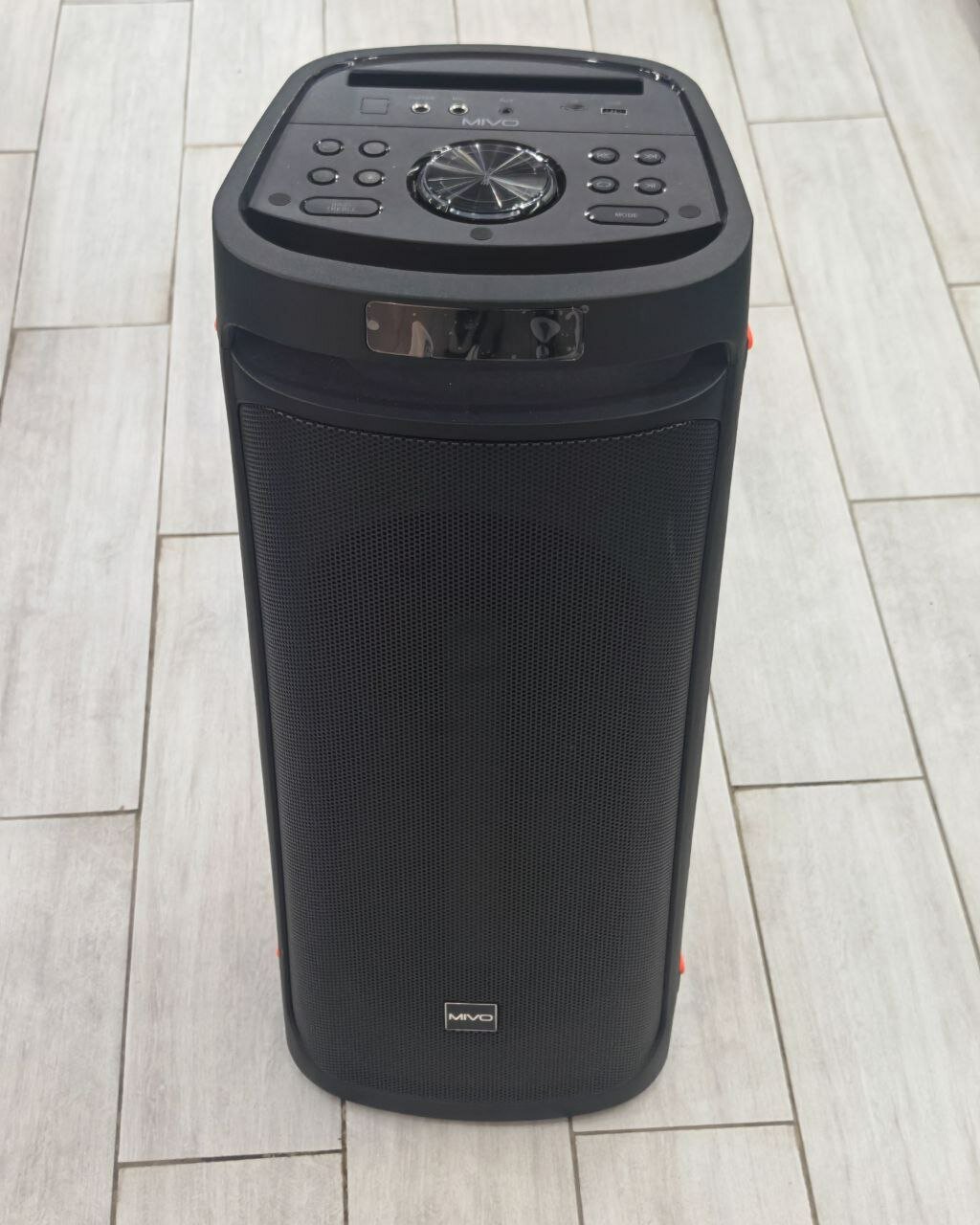Акустическая колонка MIVO "MD-652", с микрофоном, Bluetooth, 5500 мА/ч, черная