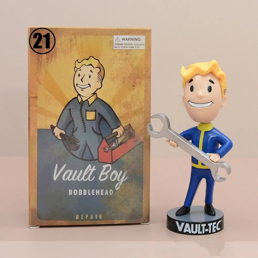 Fallout фигурка Fallout 4 Vault Boy 21# 12 см