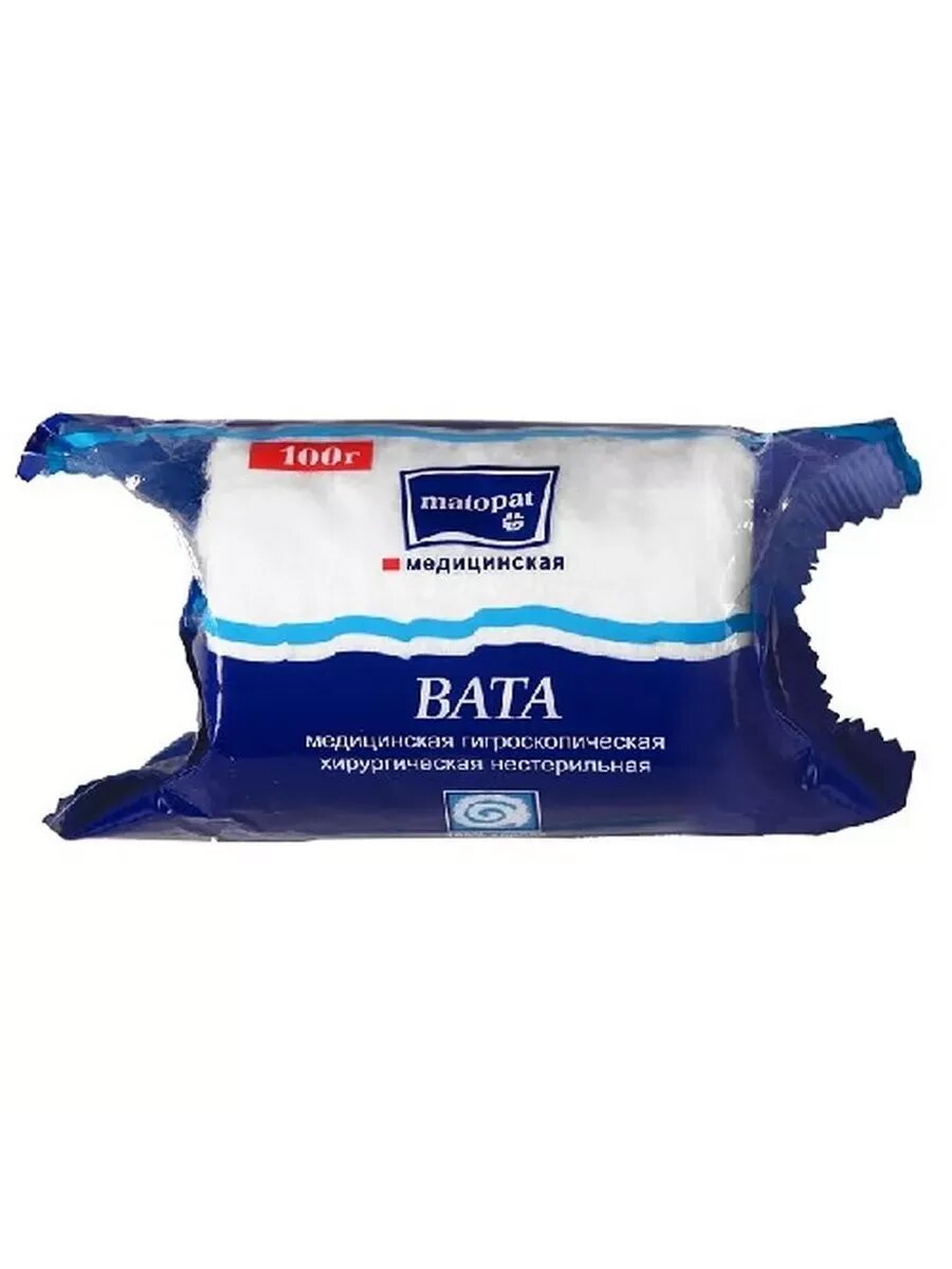 Matopat Вата Хлопковая 100,0 - 3 шт.