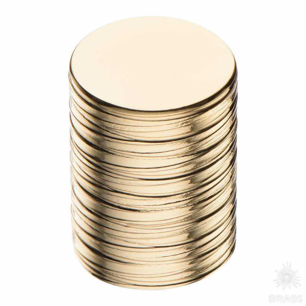 Ручка кнопка современная классика, глянцевое золото, 1484 0020 GL, Турция