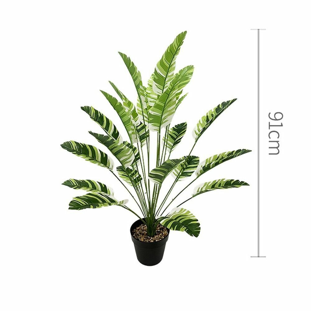 Поддельные пальмовые листья растений