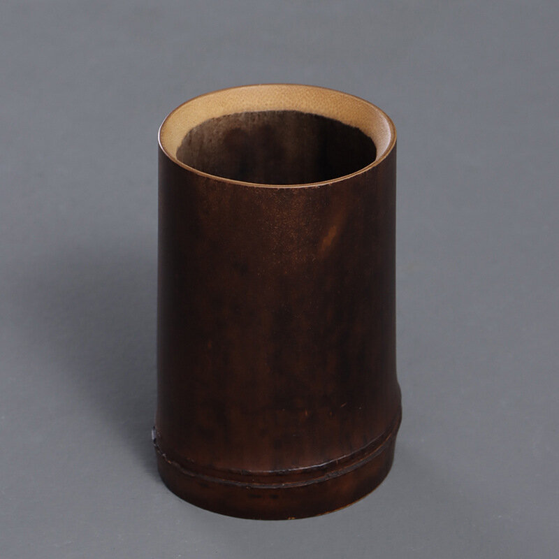 Ручная работа: бамбуковая чайная трубка, аксессуары для чайного сервиза, трубка для хранения принадлежностей для чайной церемонии, креативный держатель для ручек из бамбука и ротанга, корзина для палочек для еды.