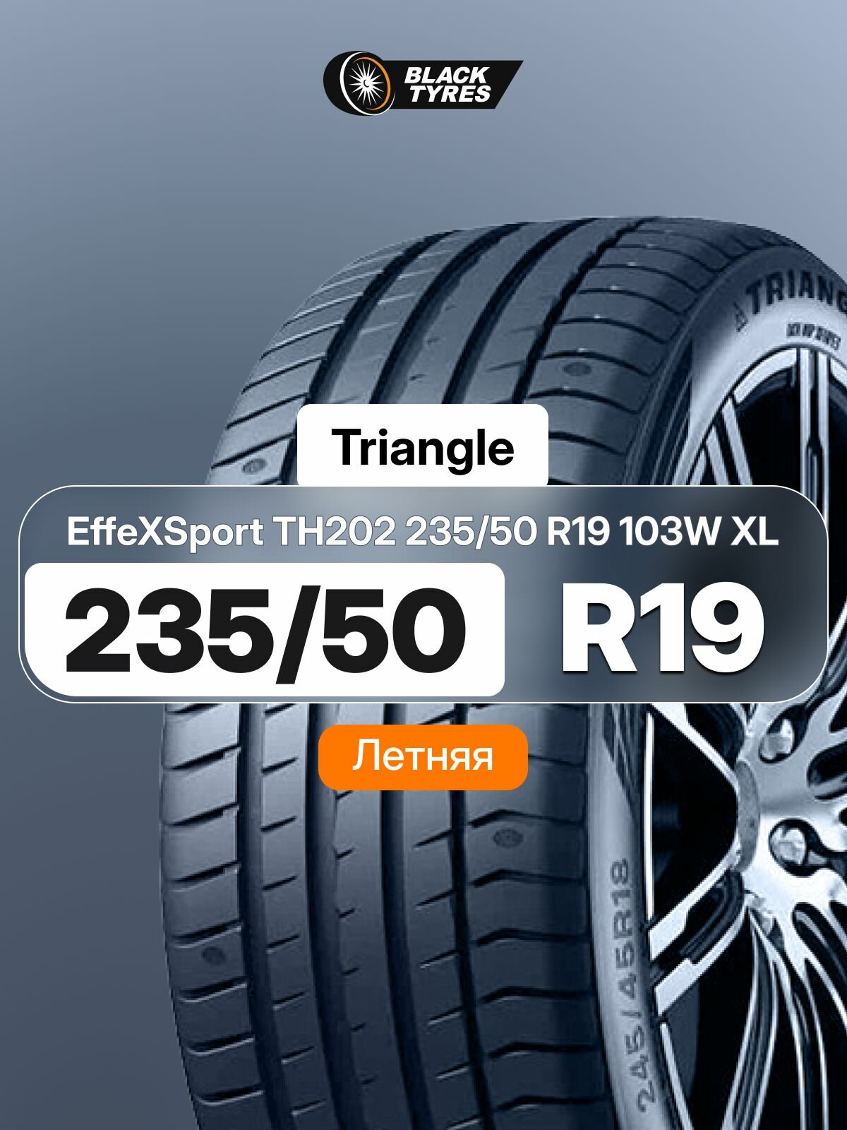 Шины летние Triangle EffeXSport TH202 235/50 R19 103W XL