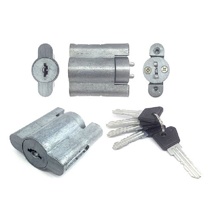 Цилиндровый механизм под накладной замок КЭМЗ ЗН 1-М1 (2 штыря) Калуга