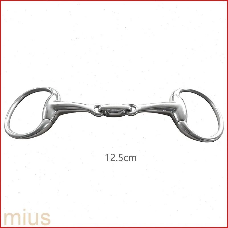 Трензель для лошади "Империал" восьмерка 12,5 см. Мундштук для лошади