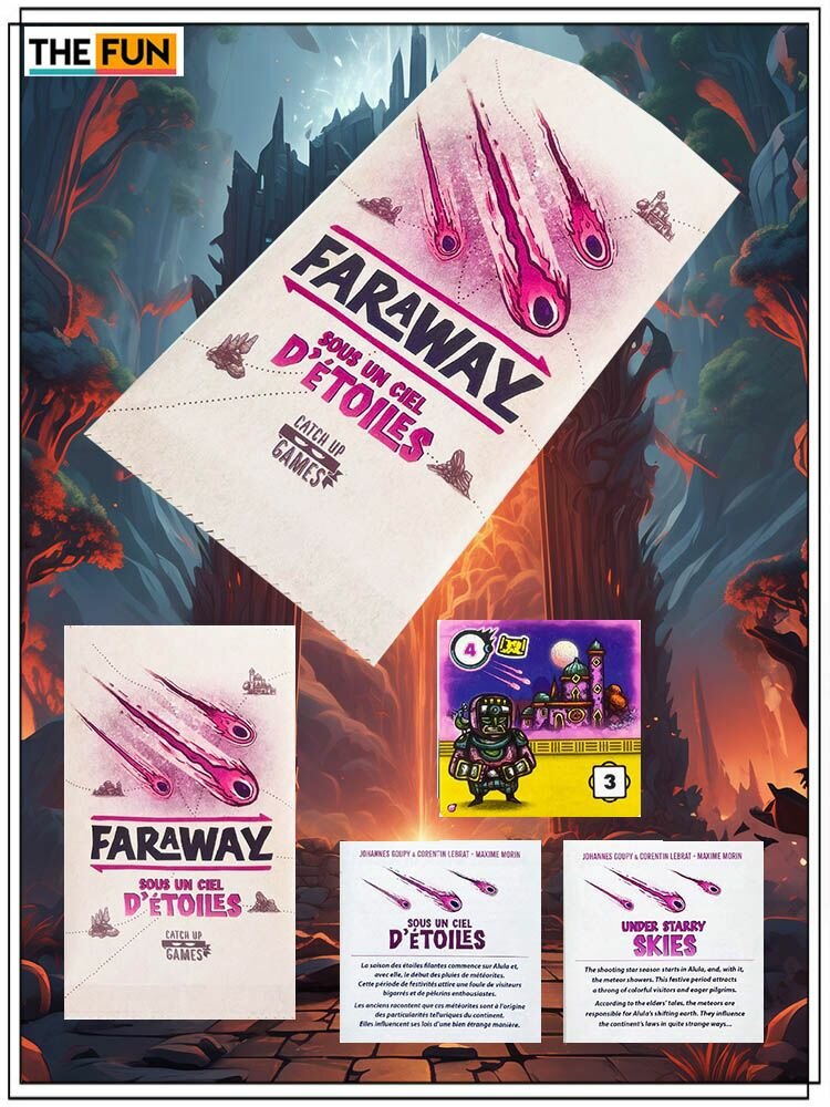 Настольная карточная игра Настольная Faraway DLC Игра (Карточная) Новая версия игры