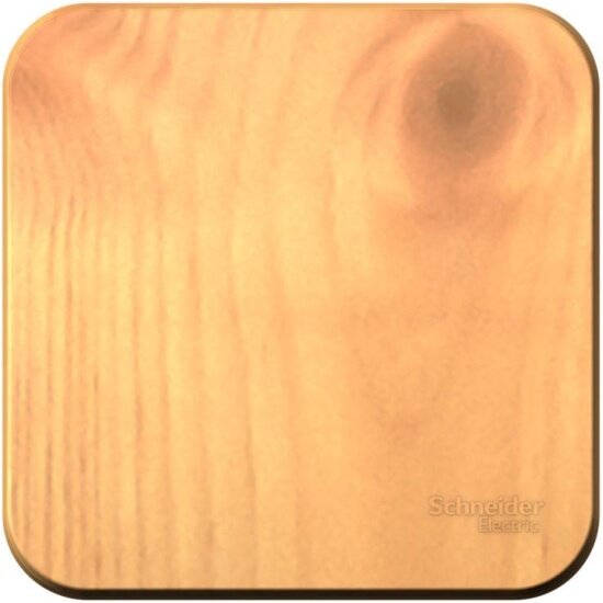 Выключатель Systeme Electric (schneider Electric) SCHNEIDER ELECTRIC BLANCA 1-клавишный (cх.1) изол. ПЛ, 10А, 250B, ясень