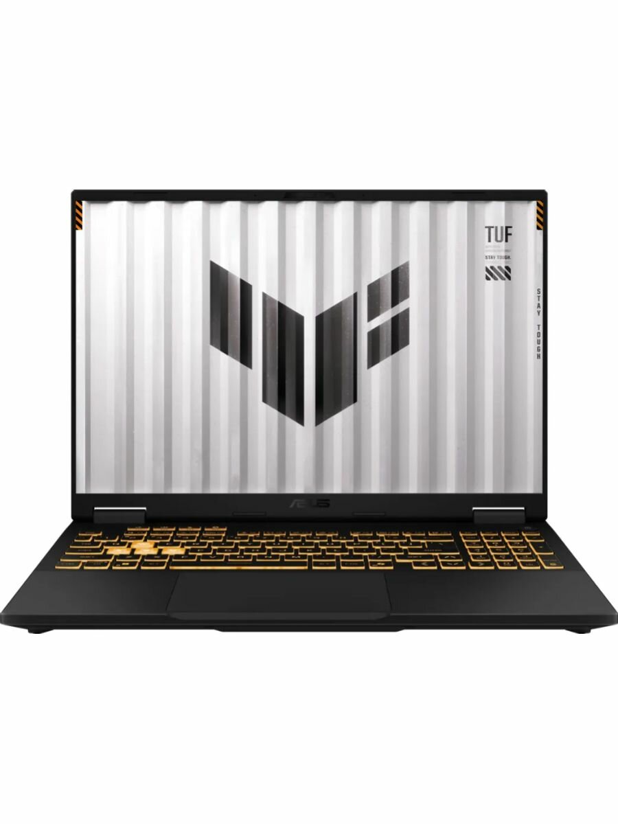 Ноутбук Asus TUF Gaming F16 FX608JMI-TU254 (Core i5 14450HX 2.4Ghz/16Gb DDR5/SSD512Gb/NVIDIA GeForce RTX 5060 8Gb/16"/noOS/gray) (90NR0NB1-M00DM0)