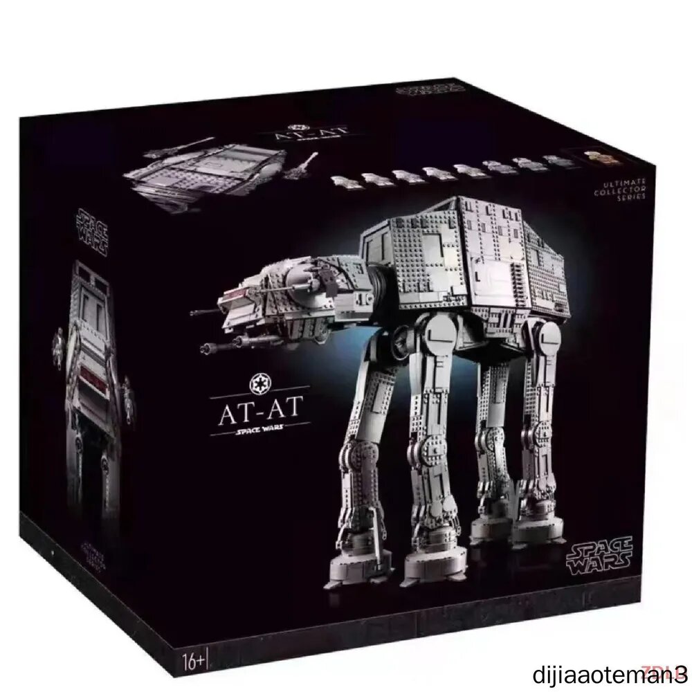 Вездесущая броня, серии "AT ", Совместимость A66677 6785 pcs Строительные игрушки Рождественский подарок, 75313ll
