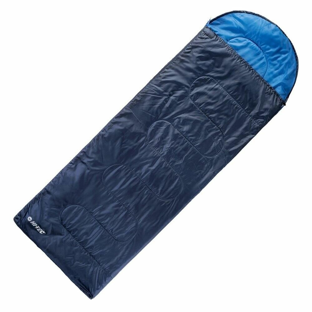 Спальный мешок Mumio для взрослых унисекс, Decathlon, Цвет: Темно-Синий / Синий, Размер: Универсальный