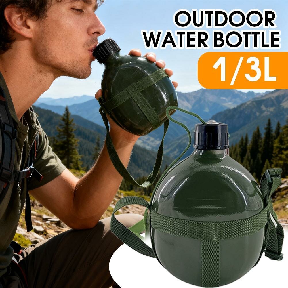 Эта высокопрочная бутылка для воды из авиационного алюминиевого сплава оснащена плечевым ремнем и нескользящей ручкой, подходит как для горячих, так и для холодных напитков и герметична.