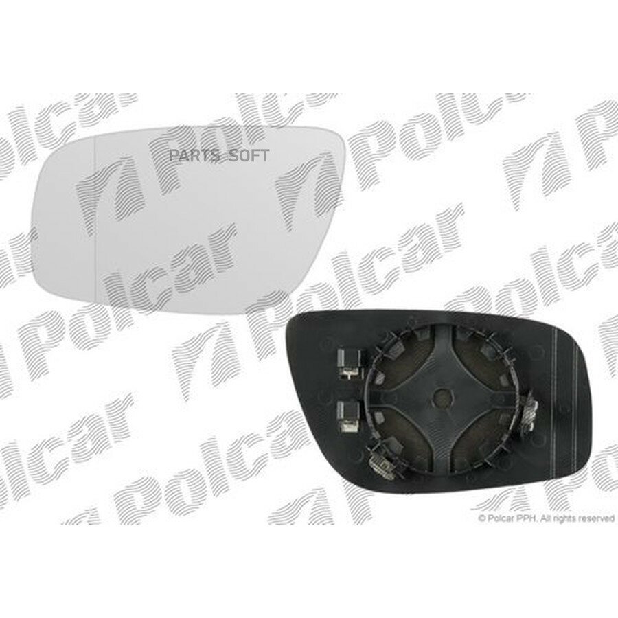 Вклад зеркала внешнего E-KLASSE W211 06.06- (P) от официального дистрибьютора, POLCAR, артикул 5017552E