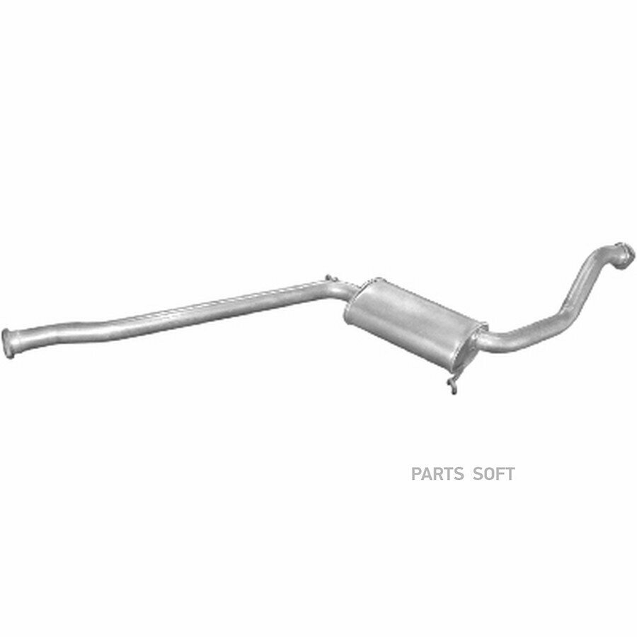 70901 Резонатор для ам Saab 9000 92-97 4018867 EDEX 48.03 от официального дистрибьютора, EDEX, артикул 4803