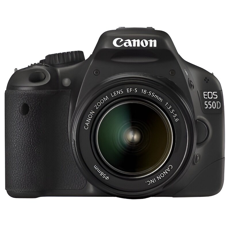 Фотоаппарат Canon EOS 550D Kit EF-S 18-55mm f/3.5-5.6 III DC, черный