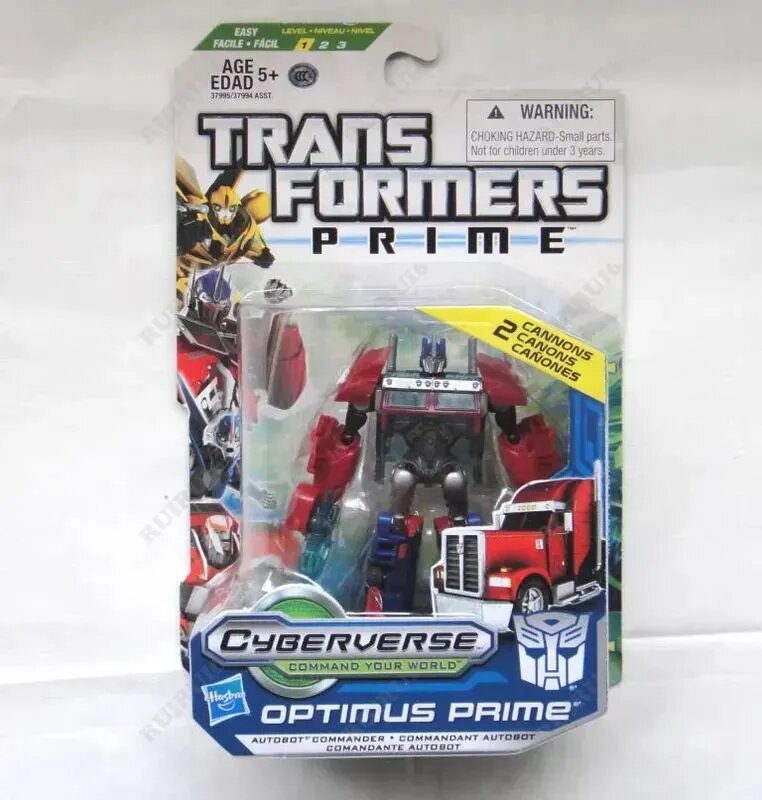 Трансформер Оптимус Прайм Cyberverse Command от Hasbro, интерактивная игрушка