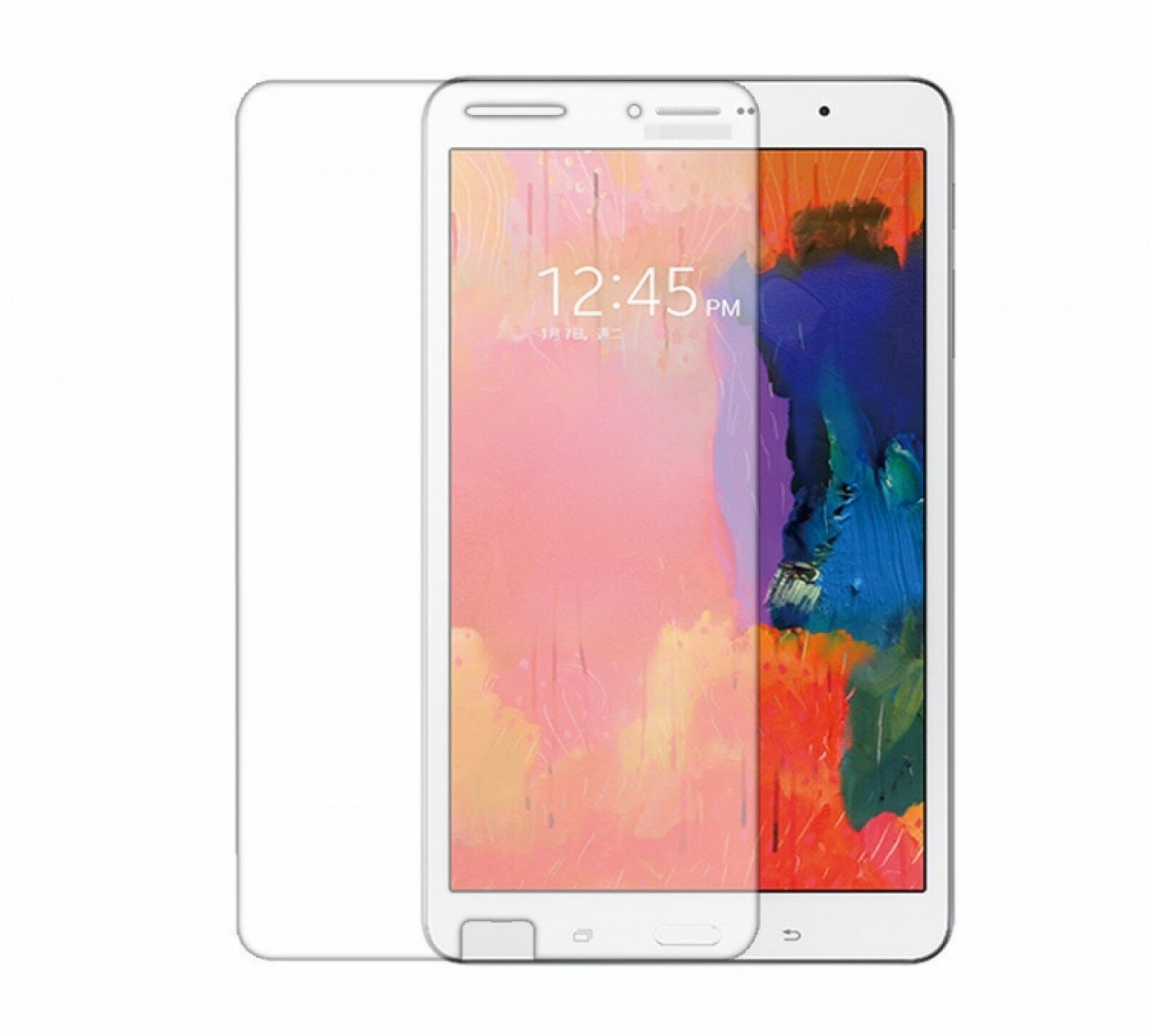 Защитное противоударное стекло MyPads для планшета Samsung Galaxy Tab Pro 8.4 SM-T320/T325 с олеофобным покрытием