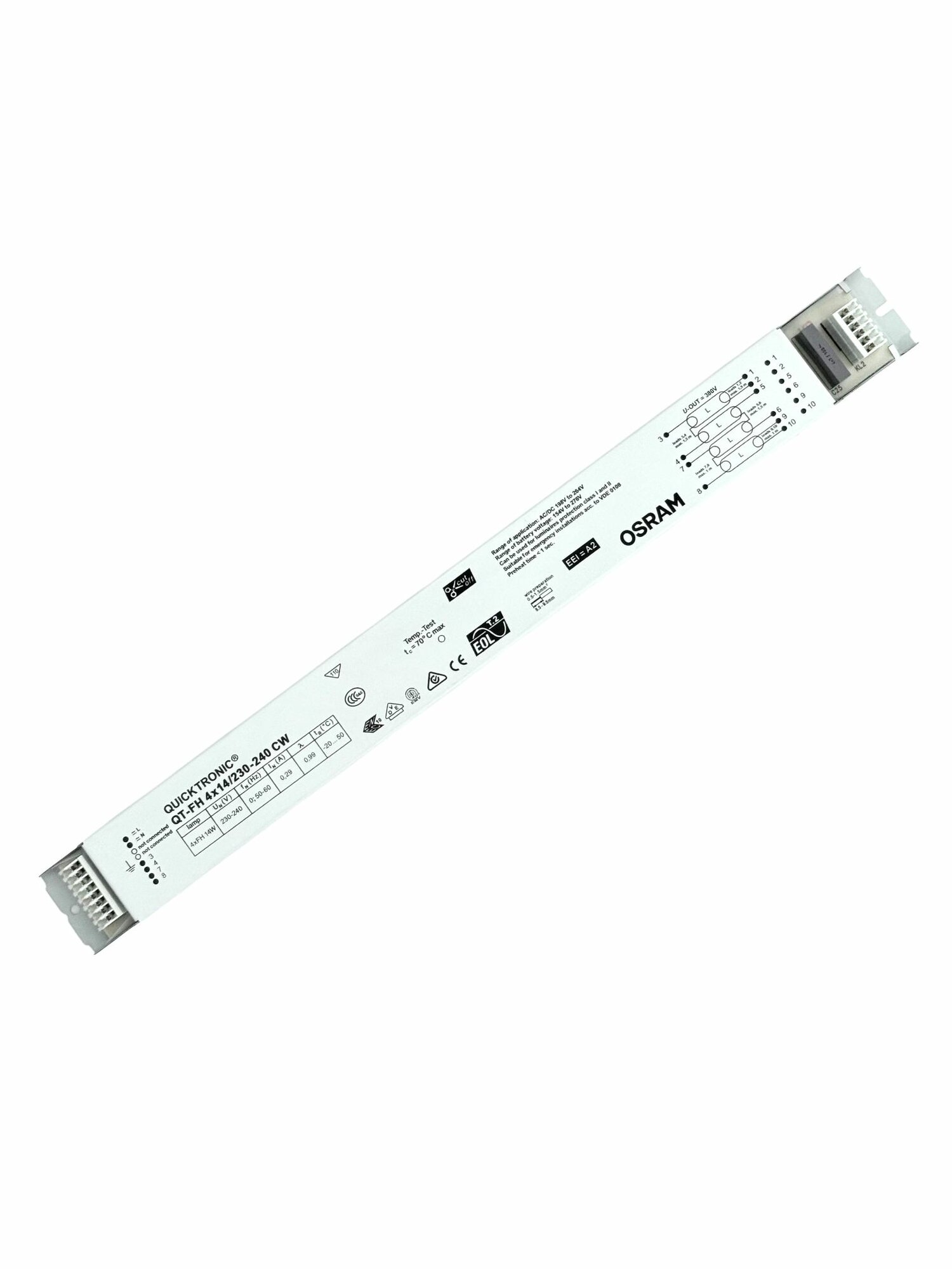 ЭПРА Osram QUICKTRONIC QT-FH 4x14/230-240 CW