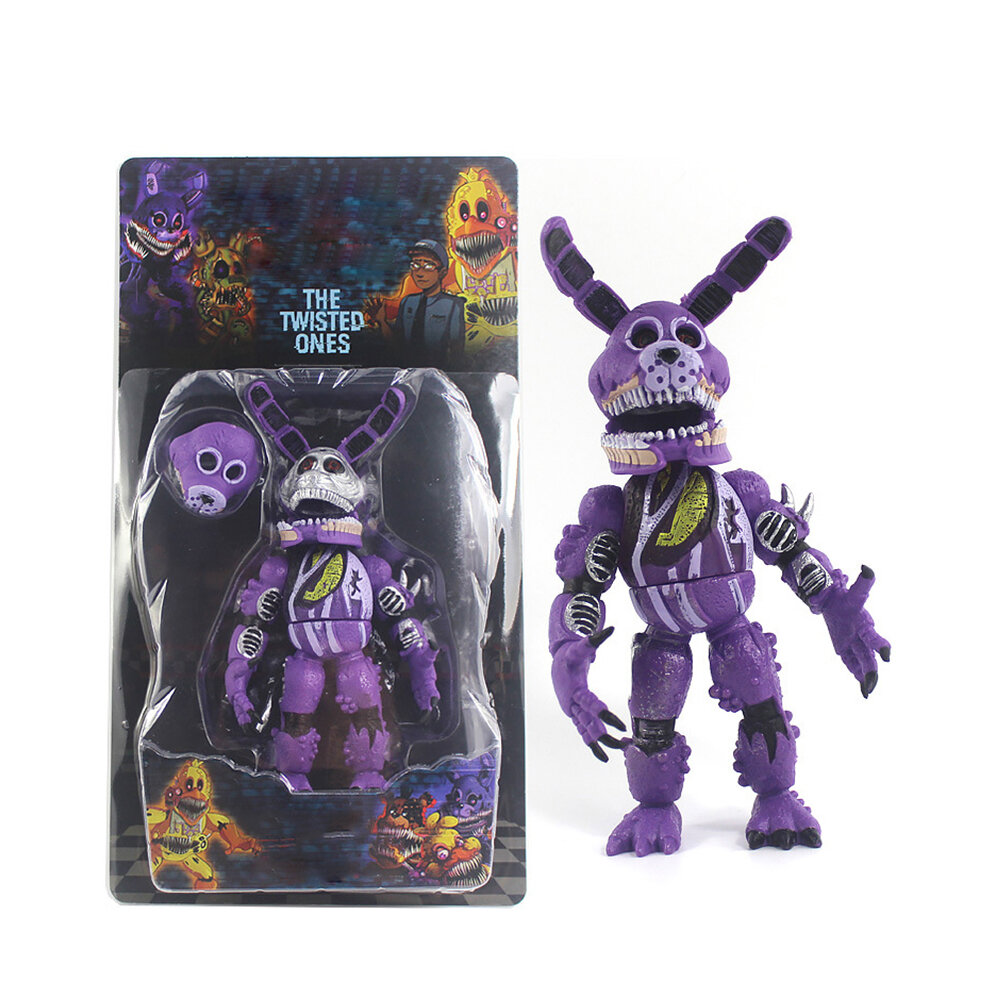 Фигурок Аниматроники фнаф Кролик/ Пять ночей у Фредди FNAF five nights at freddy's figure разборные с подсветкой (15см) Freddy Fazbear toys for Boys, Girls, Kids, Adults